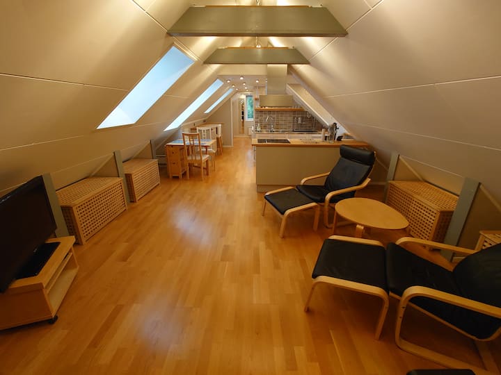 Vindslägenhet I Centrala Varberg - Varberg