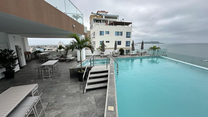 Departamento Frente Al Mar - Salinas