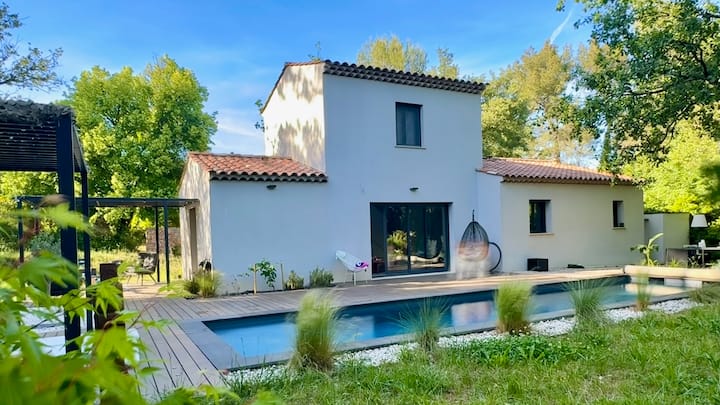 Chill Tiki House - Hot Pool & Air Conditionning - Nans-les-Pins