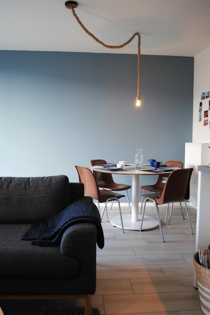 Oo.zee Modern Appartement - Zuiders Terras/garage - Ostende