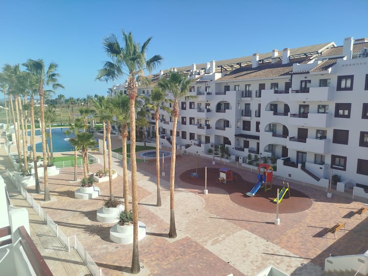 Amplio Apartamento En Campo De Golf Con Parking - Carthagène, Espagne