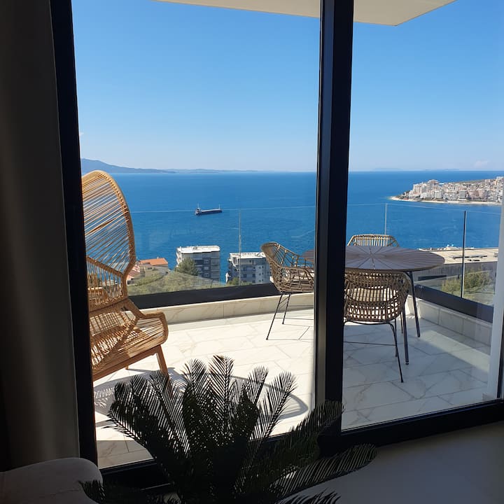 Dream Sea View Pool White Residence 3 - Saranda