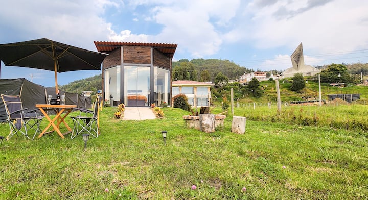 Cabaña Pantano De Vargas Con Fogota Privada - Santander