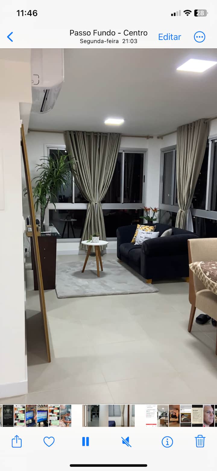 Apartamento Aconchegante, Ambiente Agradável - Passo Fundo