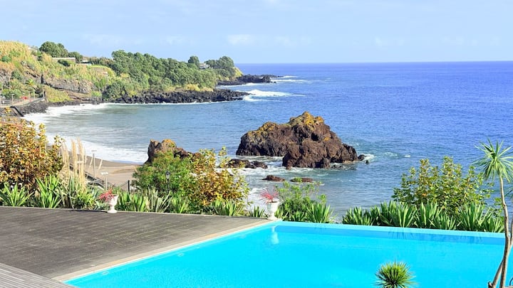 Marina Mar Ii Moradia T3 Frente Mar Refinada Fr R - Açores