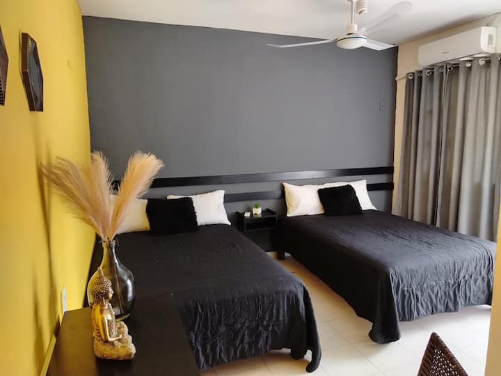 Habitación Doble En El Centro De La Ciudad. - Tabasco