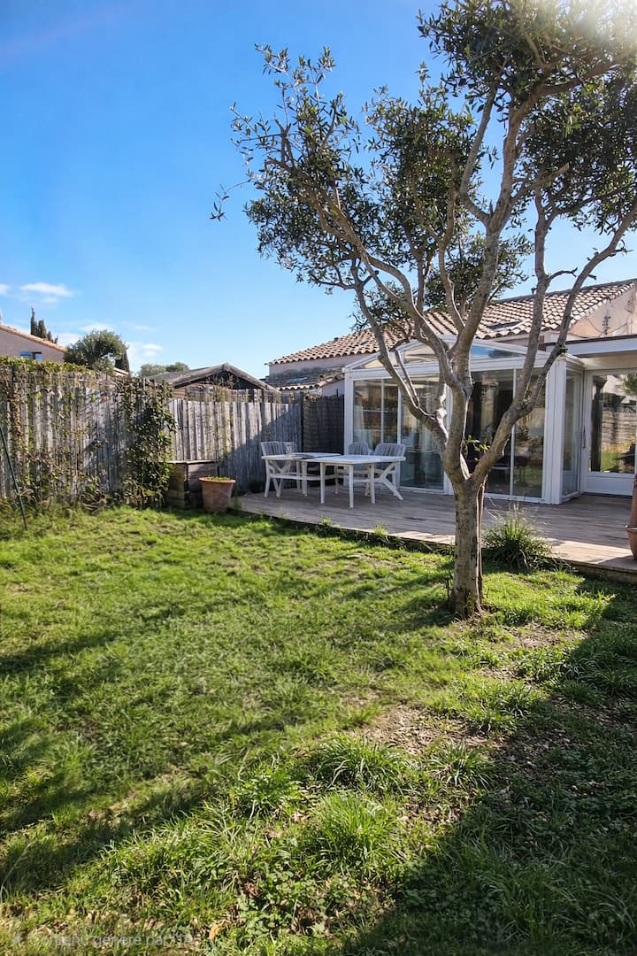 Maison Moderne 60m2, Lumineuse, Calme Avec Jardin - Vic-la-Gardiole