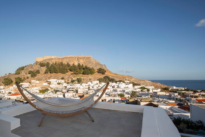 Sleeps 12, Fully Air-conditioned, Stunning Views! - Lindos