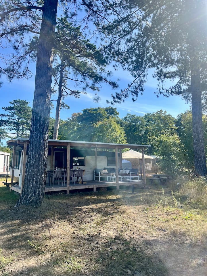 Knusse Caravan In De Duinen Van Bakkum - Castricum