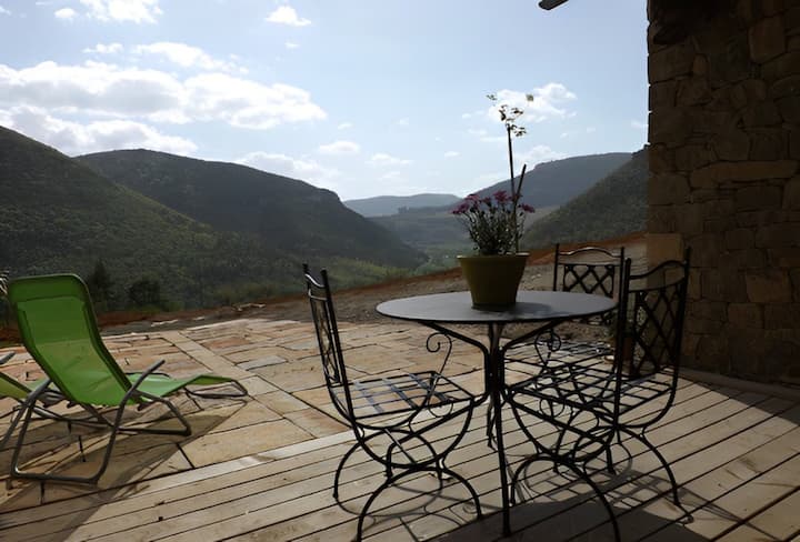 Studio De Charme Aux Portes Des Gorges Du Tarn - Mostuéjouls
