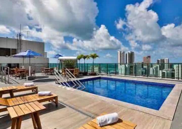 O Melhor Flat No Coração De Boa Viagem ~10º~ - Boa Viagem