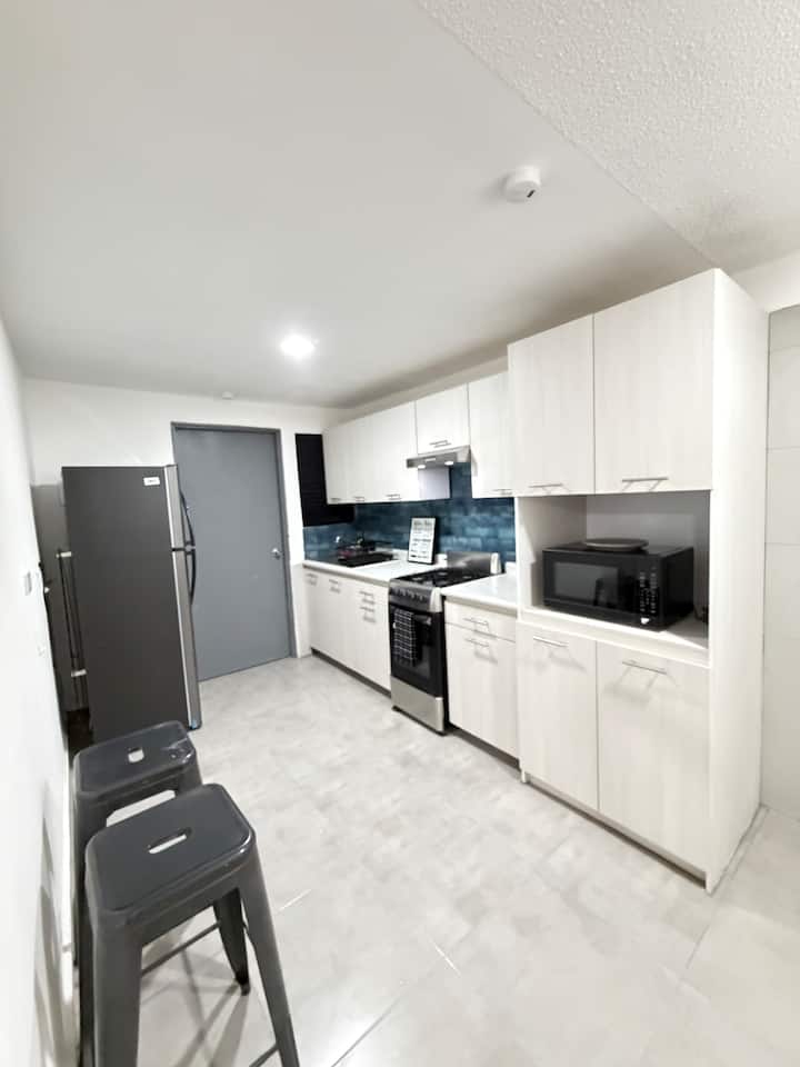 Departamento Renovado | 500 M Fundidora. - Monterrey