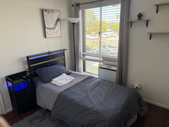Twin Bed In Carson Bedroom - Carson, CA