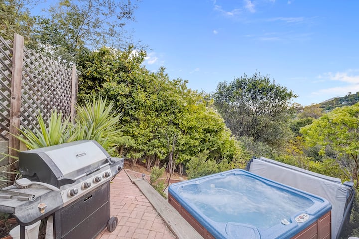 4bd(+grand Room)marin Home W/hottub, Billiards-bbq - San Rafael