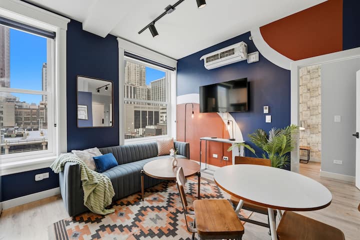 Plymouth Collection: 2bd With Lobby, Gym, Rooftop - Chicago Union Station