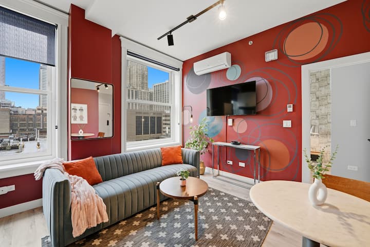 Plymouth Collection: 2bd With Lobby, Gym, Rooftop - Bridgeport - Chicago