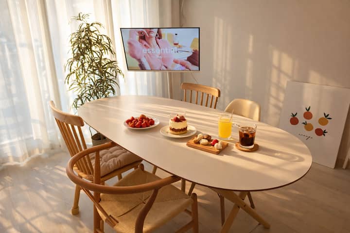 송내역초역세 6인 퀸3 감성스테이 하이비앤비 - 소사본동