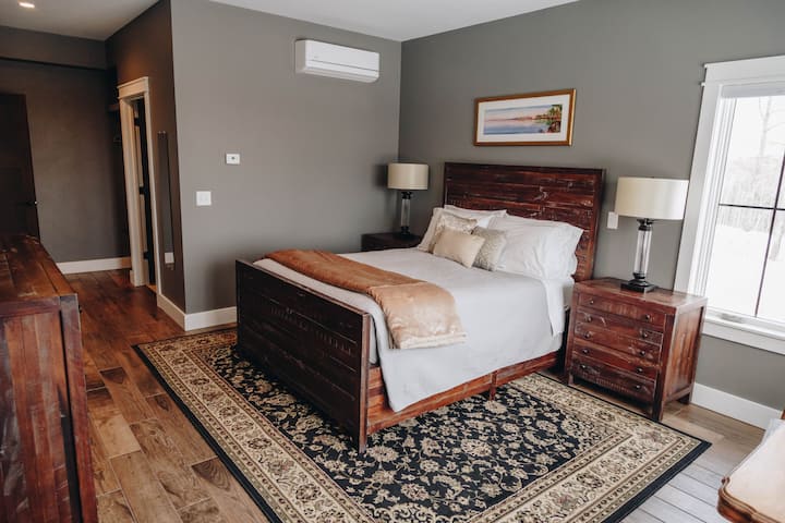 Queen-sdb Privée Avec Douche-premium-vue Sur Lac-t - Bayfield, WI
