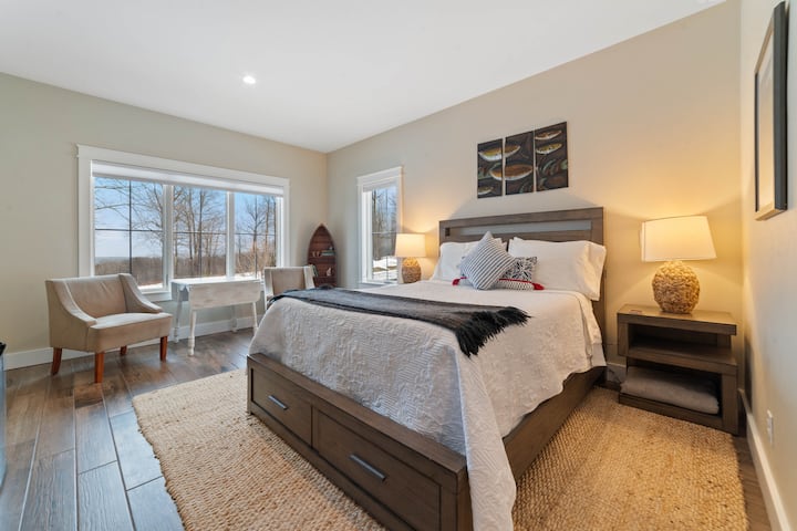 Queen-sdb Privée Avec Douche-premium-vue Sur Lac-f - Bayfield, WI