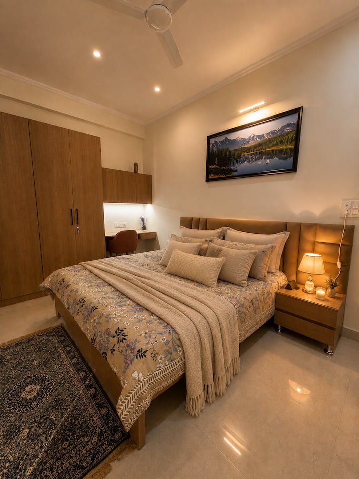 Premium Modern Studio Balcony Near City Center - Jaipur
