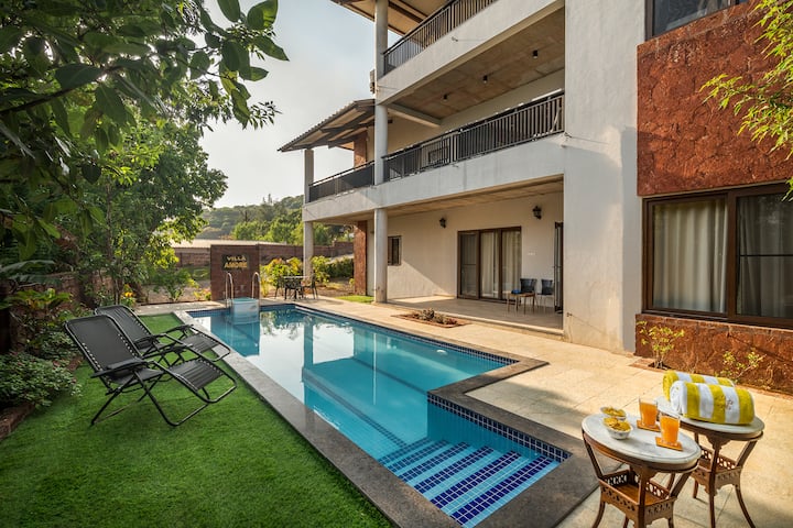 4br Pvt Pool Villa W/ Valley Views | Bonfire - Mahabaleshwar