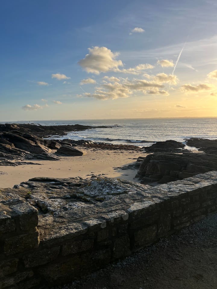 La Cabine Du Capitaine Quiberon Plage - Sauzon