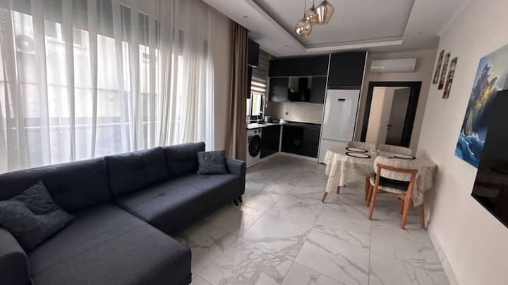 Harmony 1+1 квартиру у моря в центре Алании - Alanya