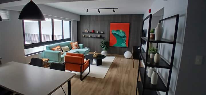 Modern Condo 2br/2.5ba Miraflores - Maido - Peru