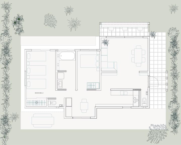 Green Rabbit House By Private Beach - 石垣市