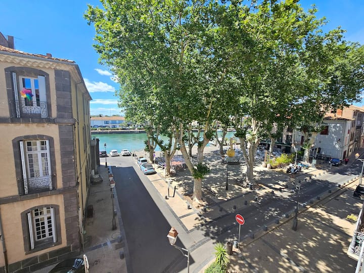 Vue Sur L'hérault, T3 Meublé Plein De Charme - Agde