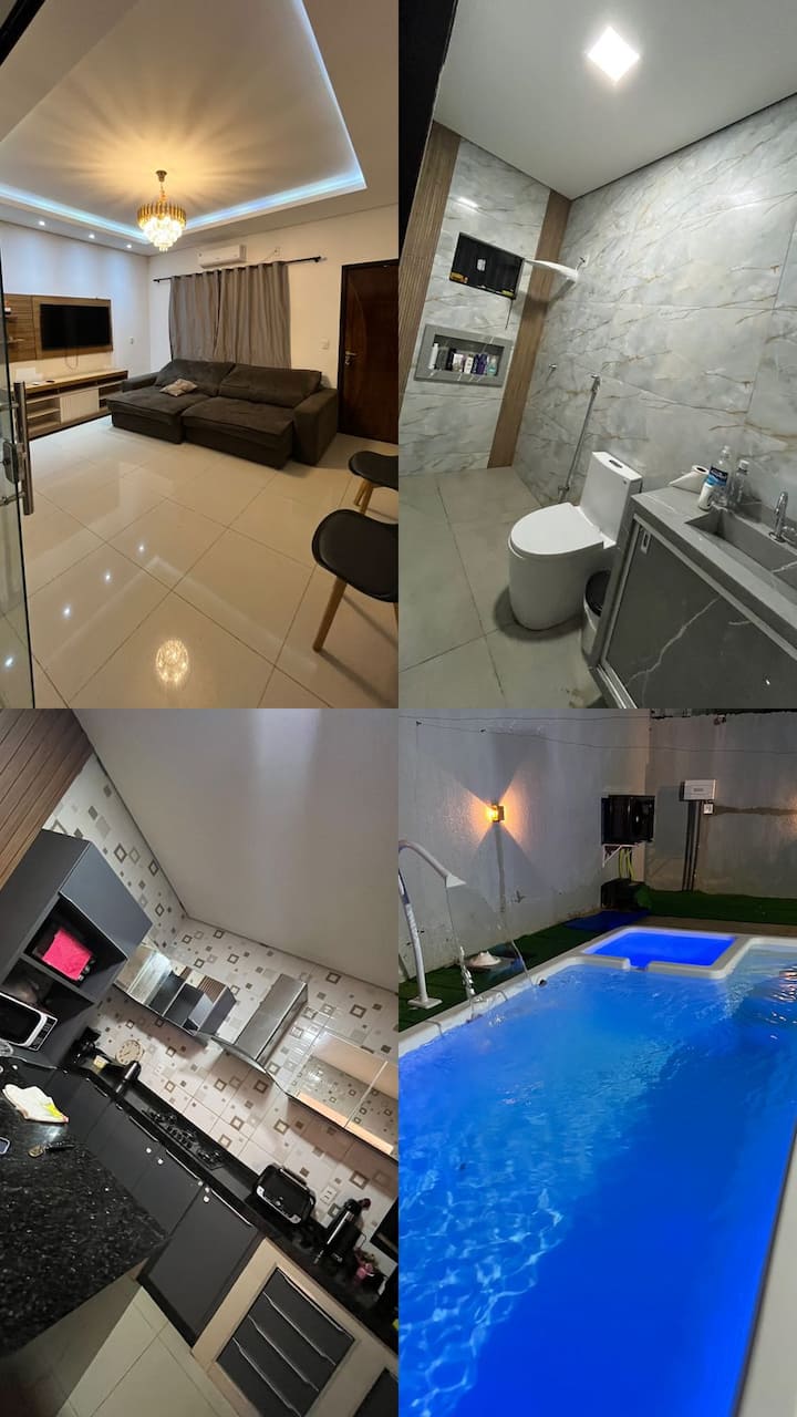 Vila Aurora – 3 Quartos + Piscina E Hidromassagem - Comodoro