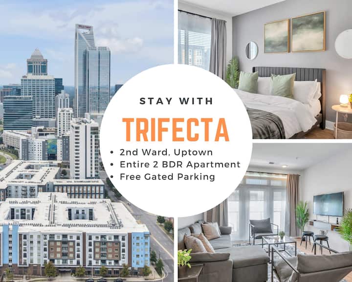 Uptown 2nd Ward | Upscale Apt | City Skyline Views - Cotswold - Charlotte