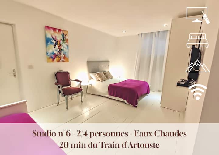 Studio N° 6, Eaux-chaudes Proche Laruns & Espagne - Laruns