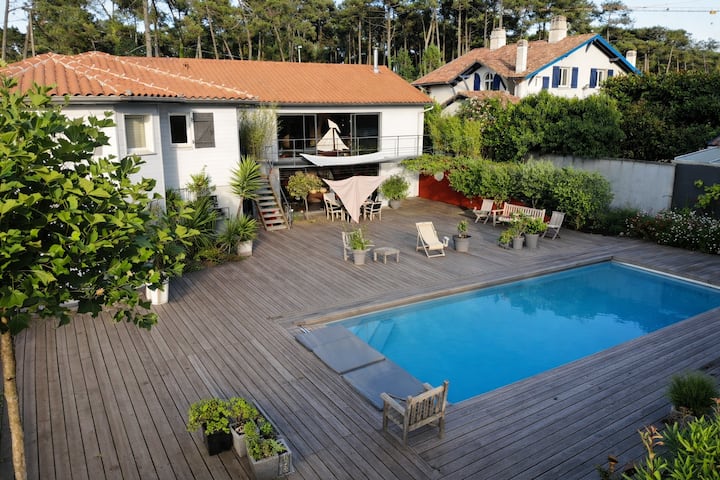 Villa Anglet Avec Piscine, Proche Plages - Anglet