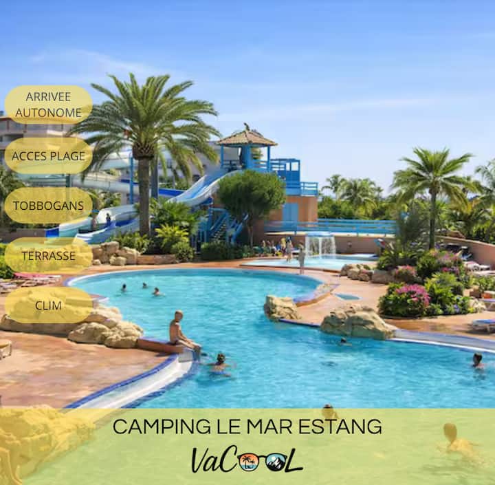 Mobilhome 3 Ch - 8 Pers 100m Des Plages - Sainte-Marie-la-Mer