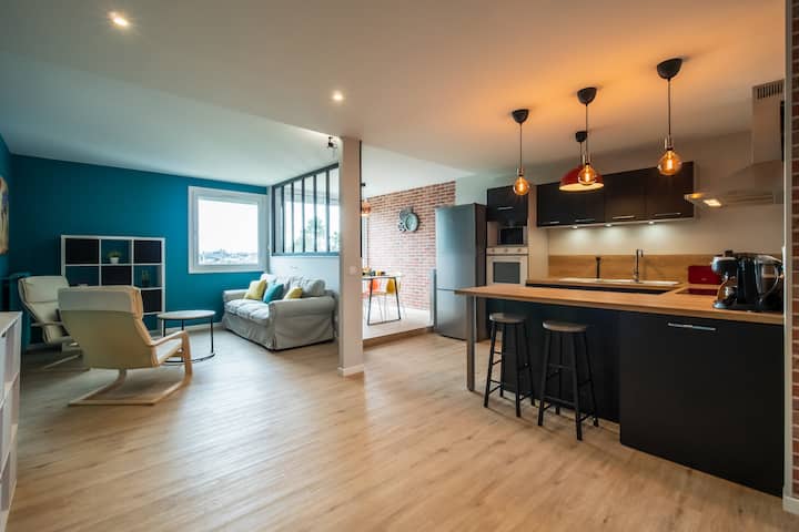 Superbe Appartement - 15mn Tgv - Parc & Parking - ポアティエ