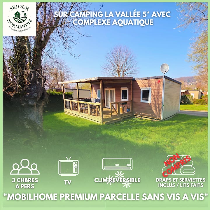 Mh Premium Xl 6 Pers Au Calme Sans Vis à Vis - Houlgate