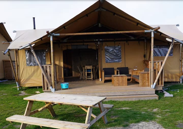 Luxe Safaritent – Glamping Ardennen | Snow White - Malmedy