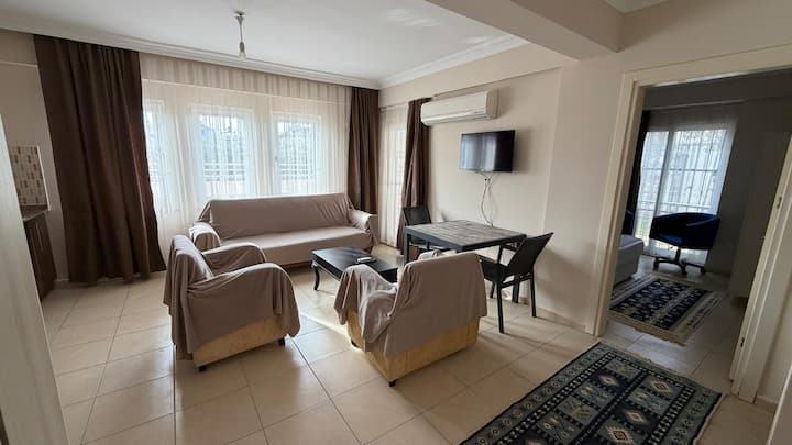 ÇAlış Bölgesinde Sahile Y.mesafesi Eşyalı 2+1daire - Fethiye