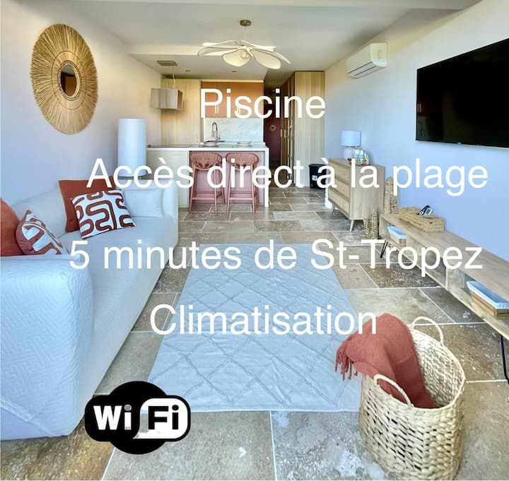 Appartement 
Cosy, Moderne
Proche De St-tropez - Ramatuelle