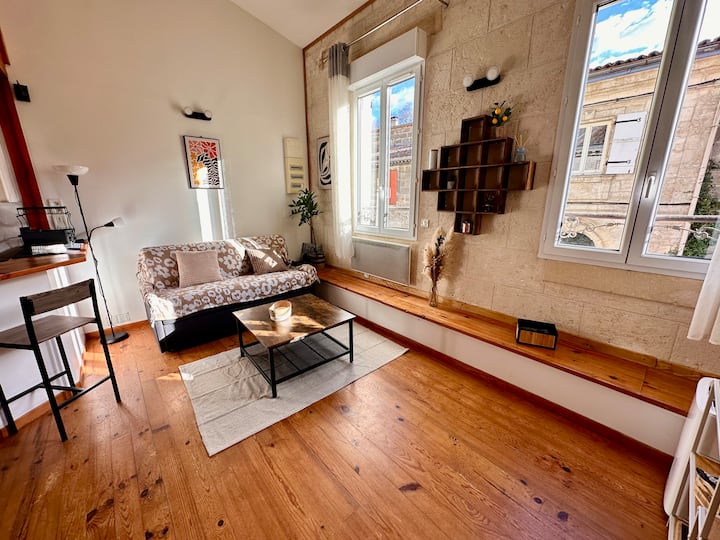 Le Garonnais - Grand Duplex Avec Vue Sur Bordeaux - Lormont