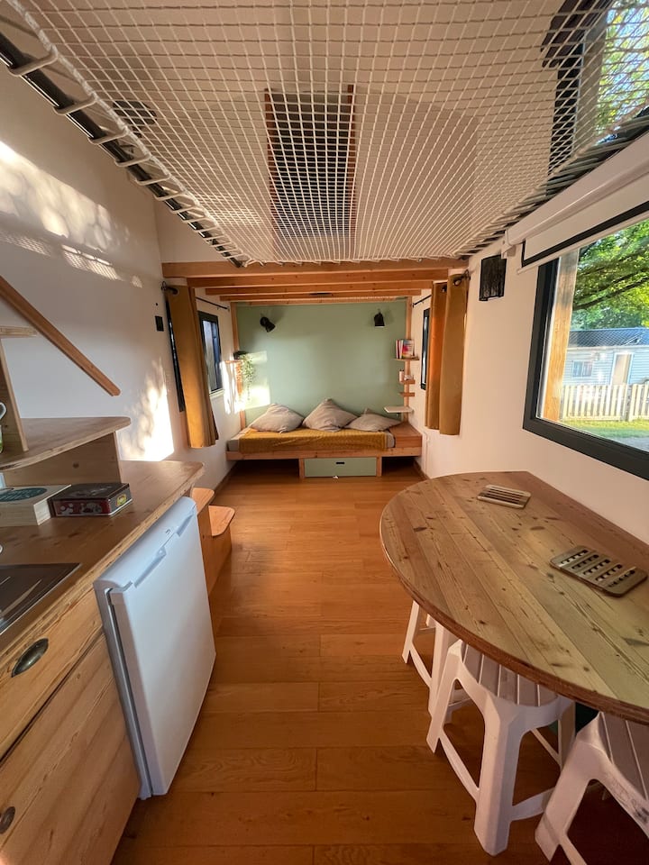 Tiny House 4 Personnes Dans Camping Familial - Haute-Marne