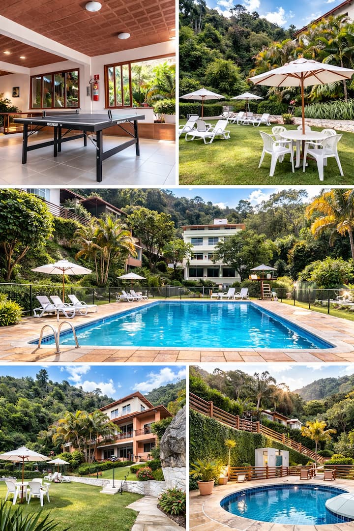 Apartamento Aconchegante Com Vista E áRea De Lazer - Petrópolis