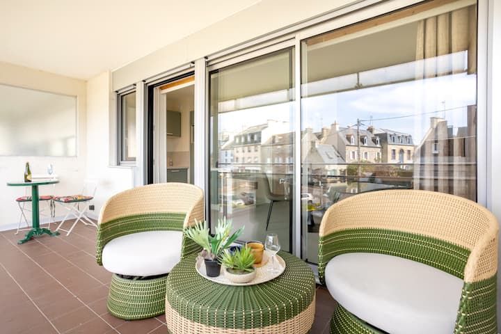 La Pause Iodée Studio -Grand Balcon - Concarneau