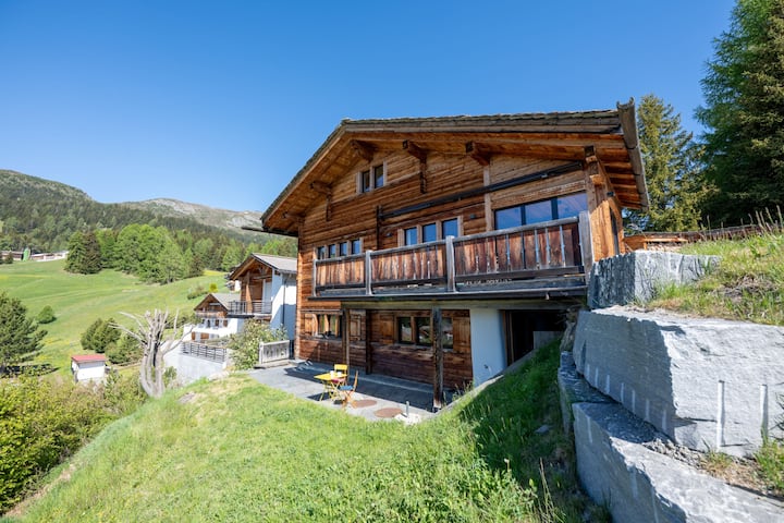 Charming Mountain Flat With Sauna - Lenzerheide