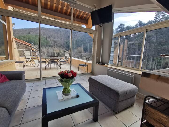Appartement Avène Village Au Bord De L’orb - Avène
