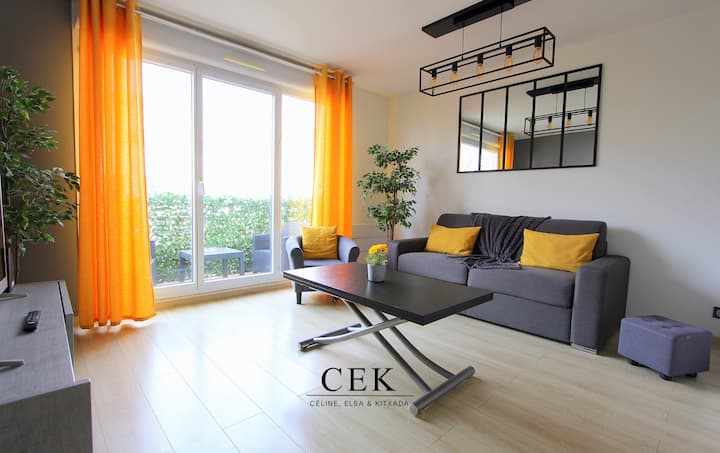 Disney3 ~ Logement 4 Personnes Proche Disneyland - Montévrain