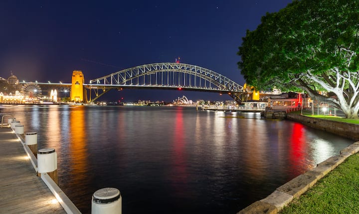 Harbour Bridge View At Pool|sleeps 4,jetty&parking - North Sydney