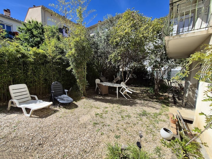 Calme Absolu, Jardin Privé & Parking Gratuit - Perpignan