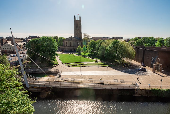 Stylish 2bedroom River & Cathedral View Derby City - Derby